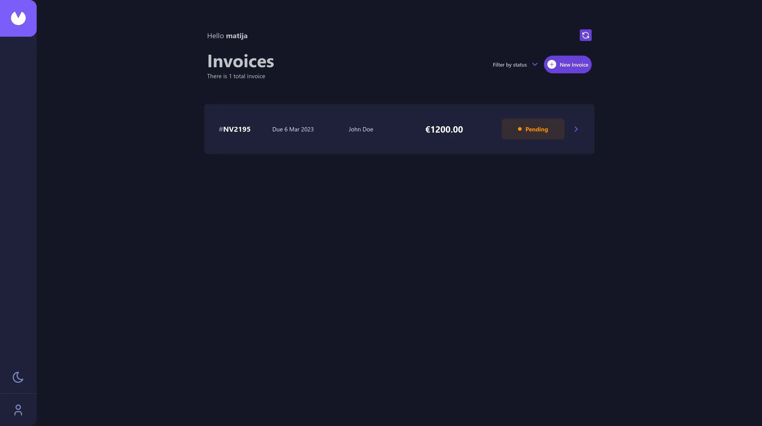 Matija Zinic - Frontend Web Developer